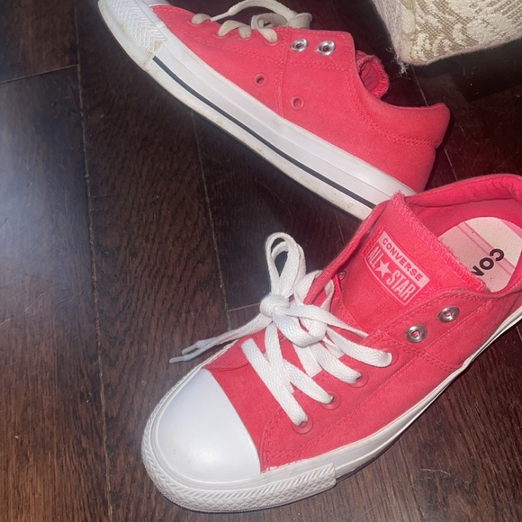 Converse | Shoes | Pink And White Real Converse All Star Size 7 | Poshmark